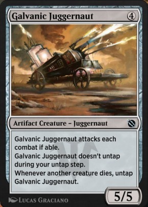 MTGNexus - Galvanic Juggernaut from Shadows of the Past
