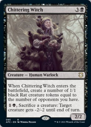 MTGNexus - Chittering Witch from Forgotten Realms Commander