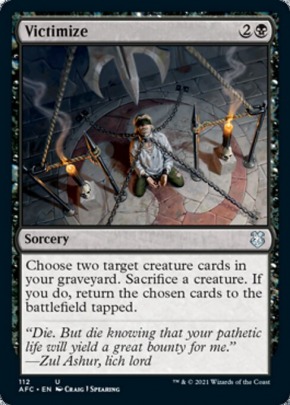MTGNexus - Victimize from Forgotten Realms Commander