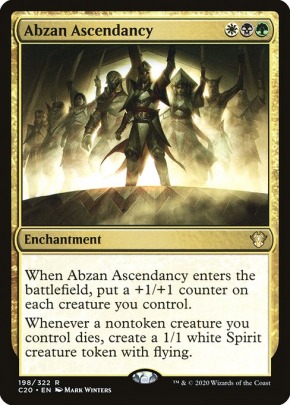 MTGNexus - Abzan Ascendancy from Commander 2020