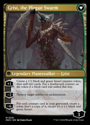 MTGNexus - Grist, Voracious Larva // Grist, the Plague Swarm from Modern Horizons 3
