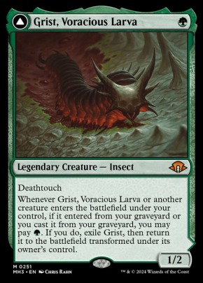 MTGNexus - Grist, Voracious Larva // Grist, the Plague Swarm from Modern Horizons 3