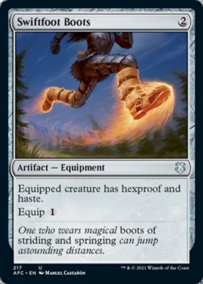 MTGNexus - Swiftfoot Boots from Forgotten Realms Commander