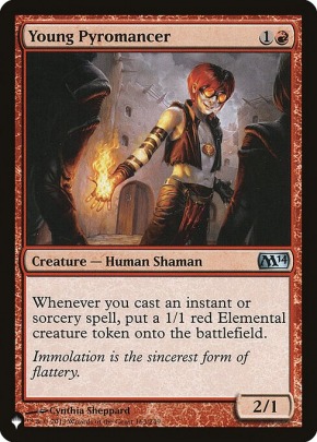 MTGNexus - Young Pyromancer from The List