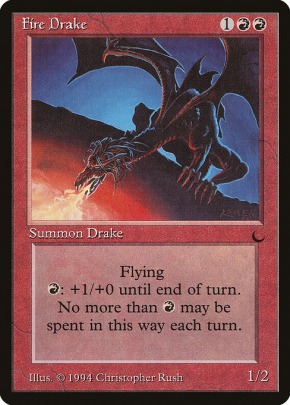MTGNexus - Fire Drake from The Dark