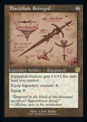 MTGNexus - Blackblade Reforged from The Brothers' War Retro Artifacts