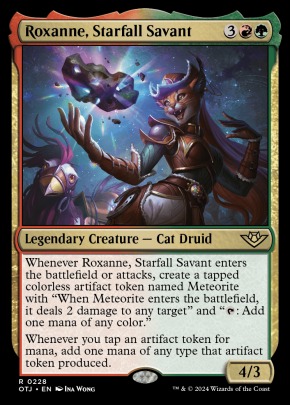 MTGNexus - Roxanne, Starfall Savant from Outlaws of Thunder Junction