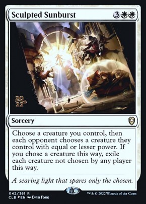 MTGNexus - Sculpted Sunburst from Battle for Baldur's Gate Promos