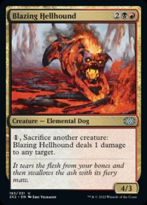 MTGNexus - Blazing Hellhound from Double Masters 2022