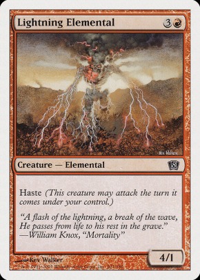MTGNexus - Lightning Elemental from Eighth Edition