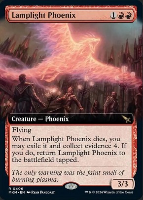 MTGNexus - Lamplight Phoenix from Murders at Karlov Manor