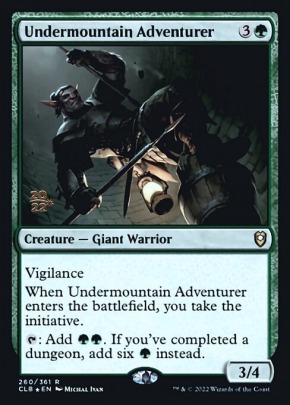 MTGNexus - Undermountain Adventurer from Battle for Baldur's Gate Promos
