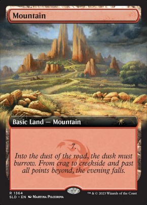 MTGNexus - Mountain from Secret Lair Drop Series