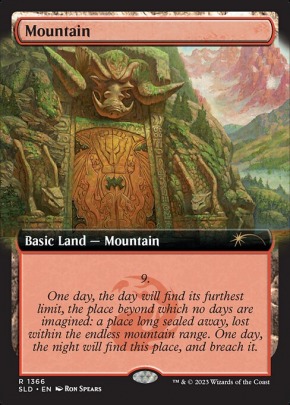 MTGNexus - Mountain from Secret Lair Drop Series