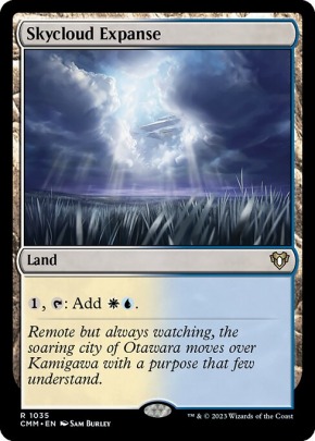 MTGNexus - Skycloud Expanse from Commander Masters