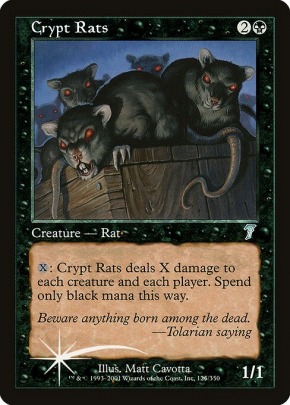 MTGNexus - Crypt Rats from Seventh Edition