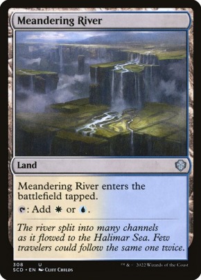 MTGNexus - Meandering River from Starter Commander Decks