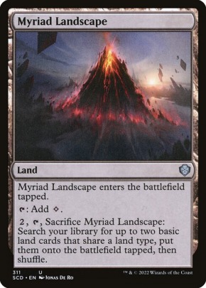 MTGNexus - Myriad Landscape from Starter Commander Decks