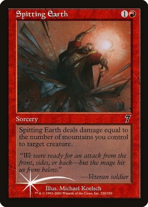 MTGNexus - Spitting Earth from Seventh Edition