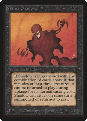 MTGNexus - Nether Shadow from Limited Edition Beta