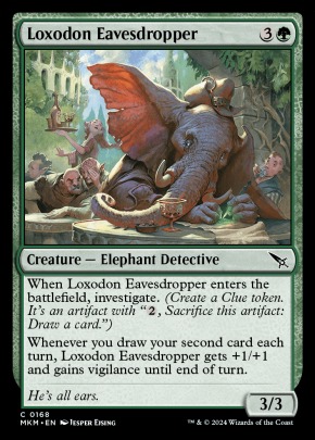 MTGNexus - Loxodon Eavesdropper from Murders at Karlov Manor