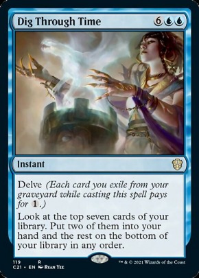 MTGNexus - Dig Through Time from Commander 2021