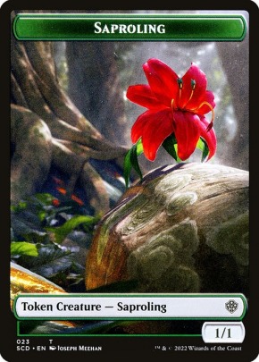 MTGNexus - Saproling from Starter Commander Deck Tokens