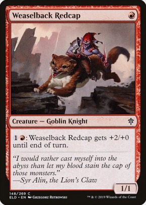 MTGNexus - Weaselback Redcap from Throne of Eldraine