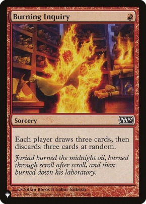 MTGNexus - Burning Inquiry from The List