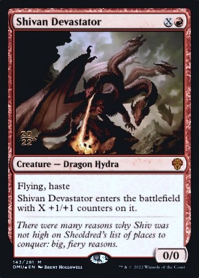 MTGNexus - Shivan Devastator from Dominaria United Promos