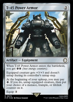 MTGNexus - T-45 Power Armor from Fallout