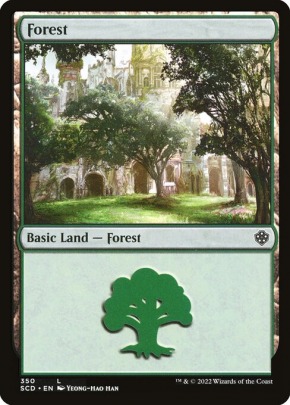 MTGNexus - Forest from Starter Commander Decks