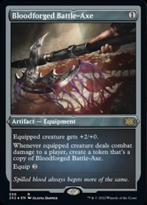 MTGNexus - Bloodforged Battle-Axe from Double Masters 2022
