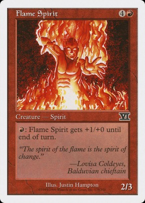 MTGNexus - Flame Spirit from Classic Sixth Edition