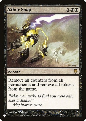 MTGNexus - Aether Snap from The List