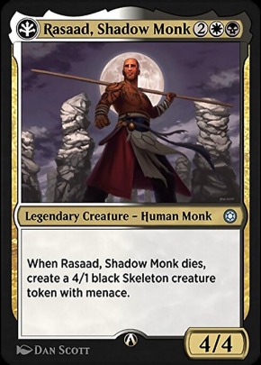 MTGNexus - Rasaad, Shadow Monk from Alchemy Horizons: Baldur's Gate