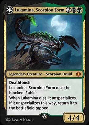 MTGNexus - Lukamina, Scorpion Form from Alchemy Horizons: Baldur's Gate