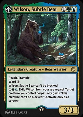 MTGNexus - Wilson, Subtle Bear from Alchemy Horizons: Baldur's Gate