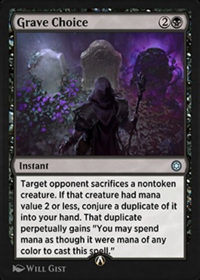 MTGNexus - Grave Choice from Alchemy Horizons: Baldur's Gate