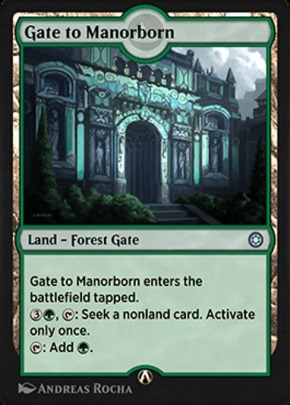 MTGNexus - Gate to Manorborn from Alchemy Horizons: Baldur's Gate