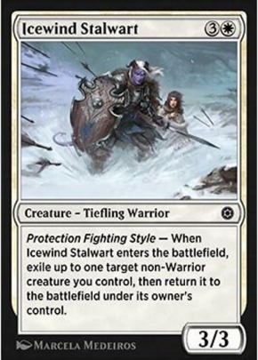 MTGNexus - Icewind Stalwart from Alchemy Horizons: Baldur's Gate