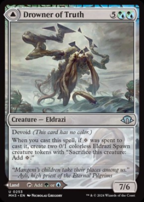 MTGNexus - Drowner of Truth // Drowned Jungle from Modern Horizons 3