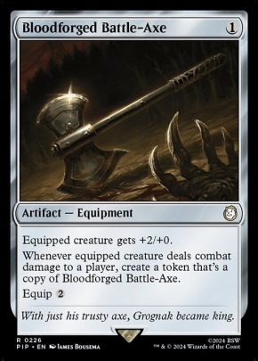 MTGNexus - Bloodforged Battle-Axe from Fallout