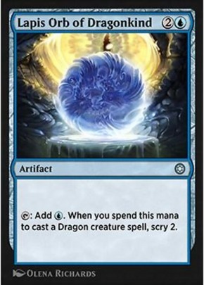 MTGNexus - Lapis Orb of Dragonkind from Alchemy Horizons: Baldur's Gate