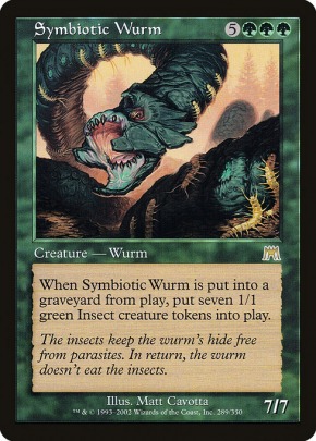 MTGNexus - Symbiotic Wurm from Onslaught