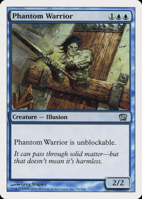 MTGNexus - Phantom Warrior from Eighth Edition