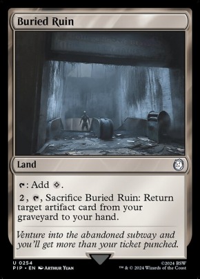 MTGNexus - Buried Ruin from Fallout