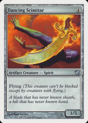 MTGNexus - Dancing Scimitar from Ninth Edition