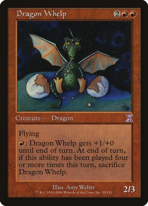MTGNexus - Dragon Whelp from Time Spiral Timeshifted