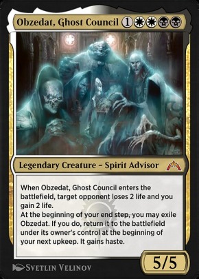MTGNexus - Obzedat, Ghost Council from Explorer Anthology 3